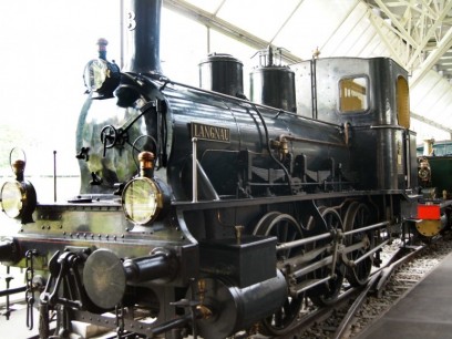1881 Steam tank locomotive Ed 3/3 No 3 - museum exhibit | 360CarMuseum.com