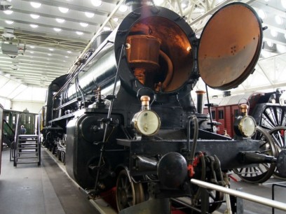 1916 Elephant steam locomotive C 5/6 No. 2965 - museum exhibit ...