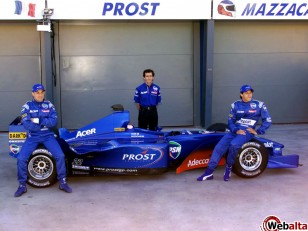 2001 Prost AP04/Acer F1 - museum exhibit | 360CarMuseum.com