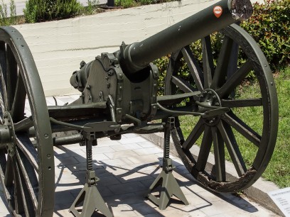 1878 Field artillery gun Krupp 75 мм - museum exhibit | 360CarMuseum.com