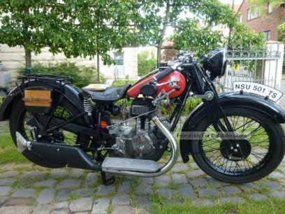 1932 NSU 501 TS - museum exhibit | 360CarMuseum.com